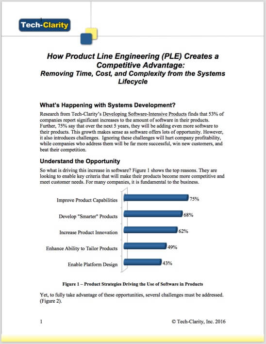 How Product Line Engineering (PLE) Creates a Competitive Advantage ...