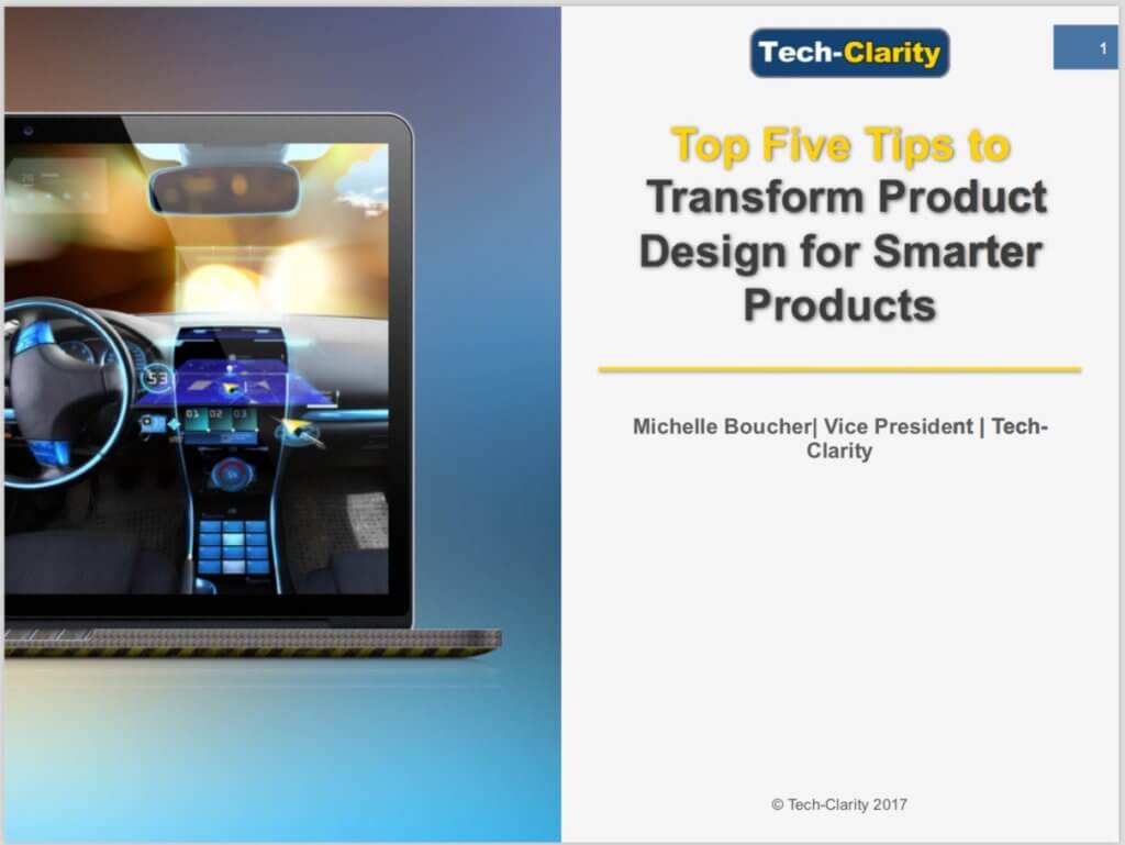 Top 5 Tips to Transforming Product Design for Smarter Products (ebook ...
